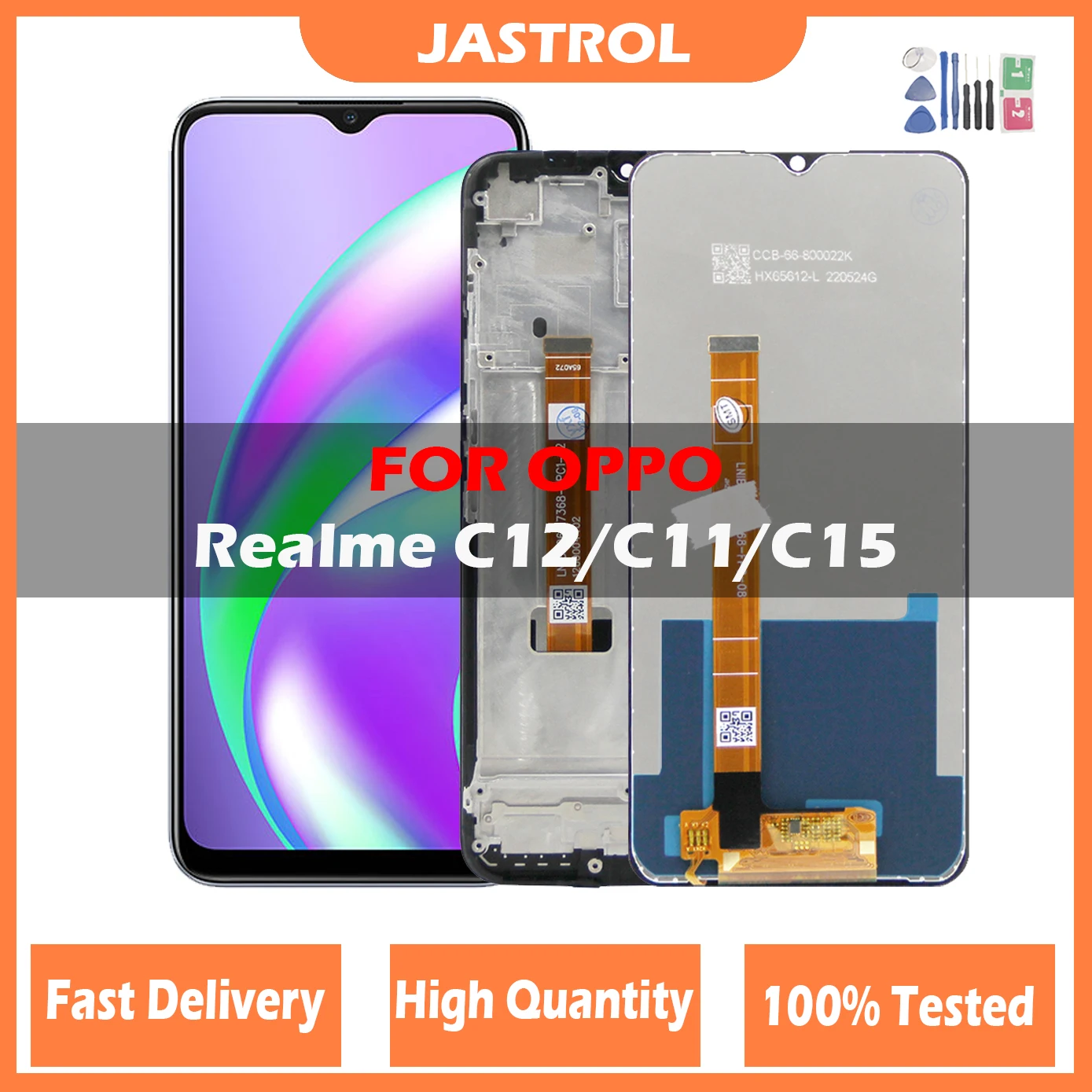 LCD For Oppo Realme C11 C15 RMX2185 RMX2180 Lcd Display 10 Touch Screen ...