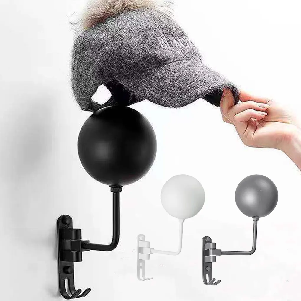 Space-saving-Wall-Mount-Helmet-Holder-For-Easy-Helmet-Organization ...