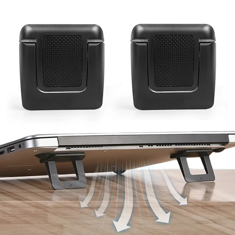 1-Pair-Portable-Mini-Laptop-Stand-Invisible-Desktop-Plastic-Stand ...