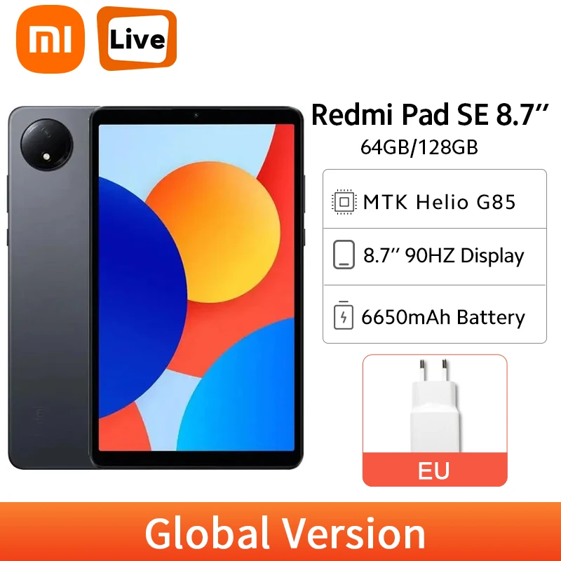Global-Version-Xiaomi-Redmi-Pad-SE-8-7-Tablet-8-7-90HZ-LCD-Display-MTK ...