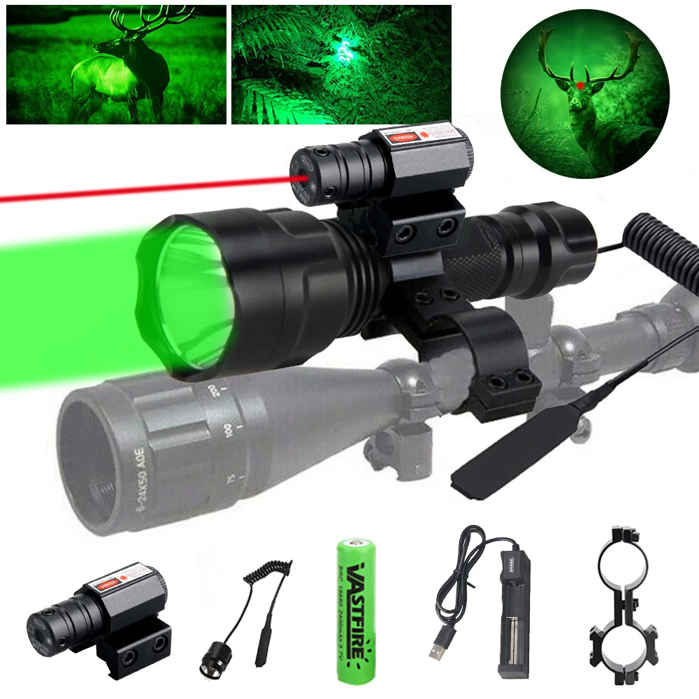 Military Green Laser With Mount