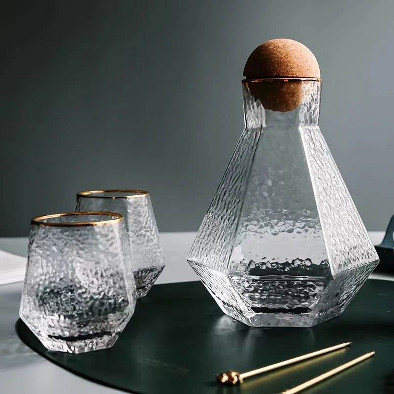 Nordic-Creative-Geometric-Glass-Water-Pot-Resistente-ao-calor-simples ...
