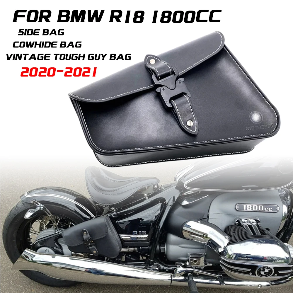 Motorcycle-side-bag-Frame-bag-Cow-leather-bag-Retro-tough-guy-bag-for ...