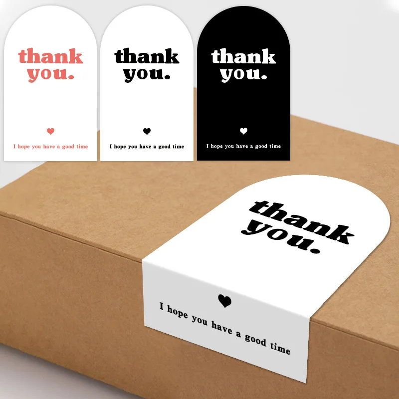50pcs-Thank-You-Sticker-Seal-Labels-Small-Business-Gift-Decor-Sticker ...