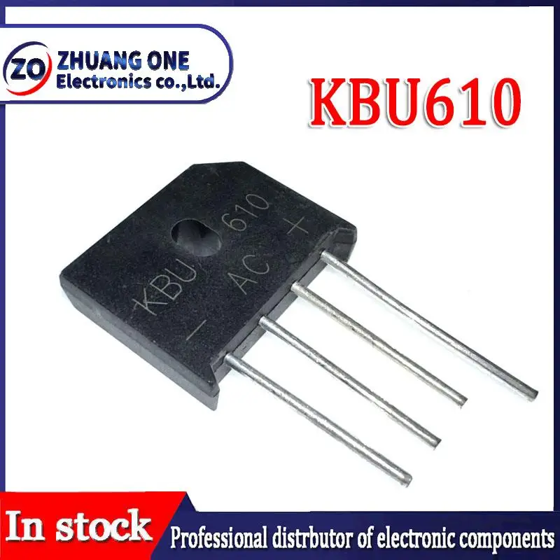 5PCS-KBU1010-diode-bridge-KBU1510-KBU808-KBU810-KBU606-KBU608-KBU610 ...