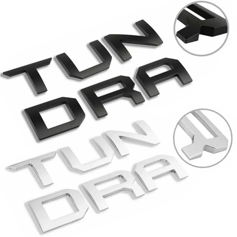 Tundra-Car-Sticker-Letter-Mark-Rear-Trunk-Label-Sticker-Suitable-For ...