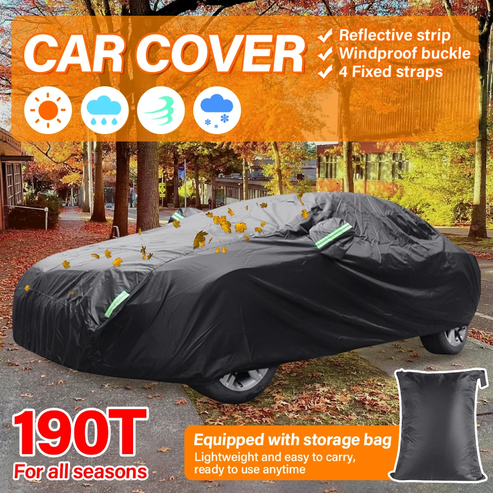 Car Cover Full Exterior SUV Auto Cover Sunshade Dustproof Protection ...