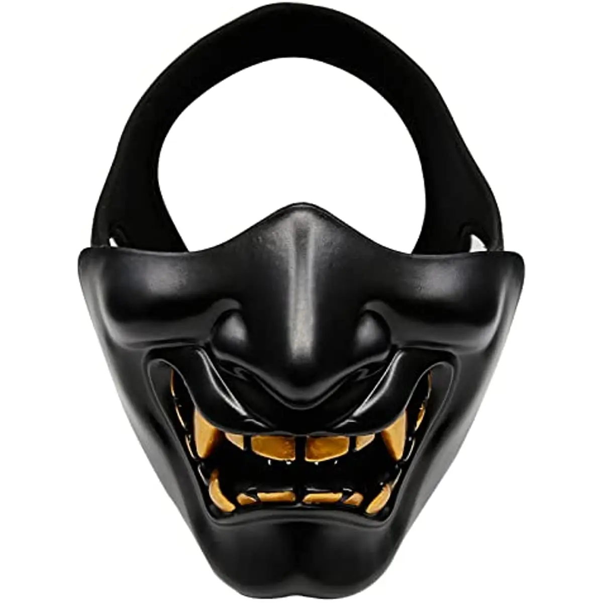 Bullsgetin-Airsoft-Half-Face-Mask-Evil-Demon-Monster-Kabuki-Samurai ...
