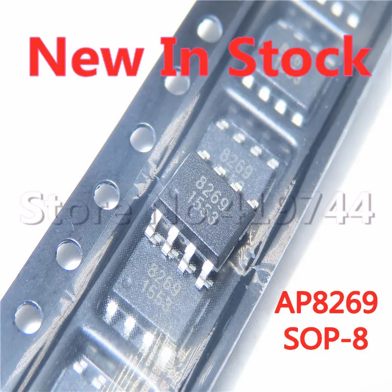 5PCS-LOT-AP8269-8269-SOP-8-AP8269SEC-R1-current-mode-PWM-control-chip ...