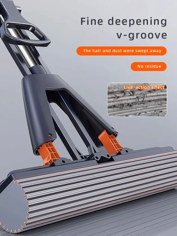 Mopall-Hand-Free-Collodion-Mop-Absorbs-Water-Half-Fold-Thickened-Sponge ...