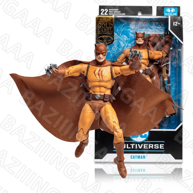 McFarlane Toys Catman (villanos Unidos), figura de 7 ", etiqueta dorada ...