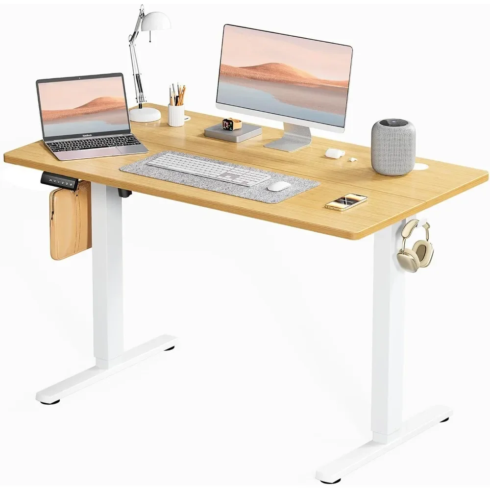 Standing-Desk-Adjustable-Height-Electric-Sit-Stand-Up-Down-Computer ...