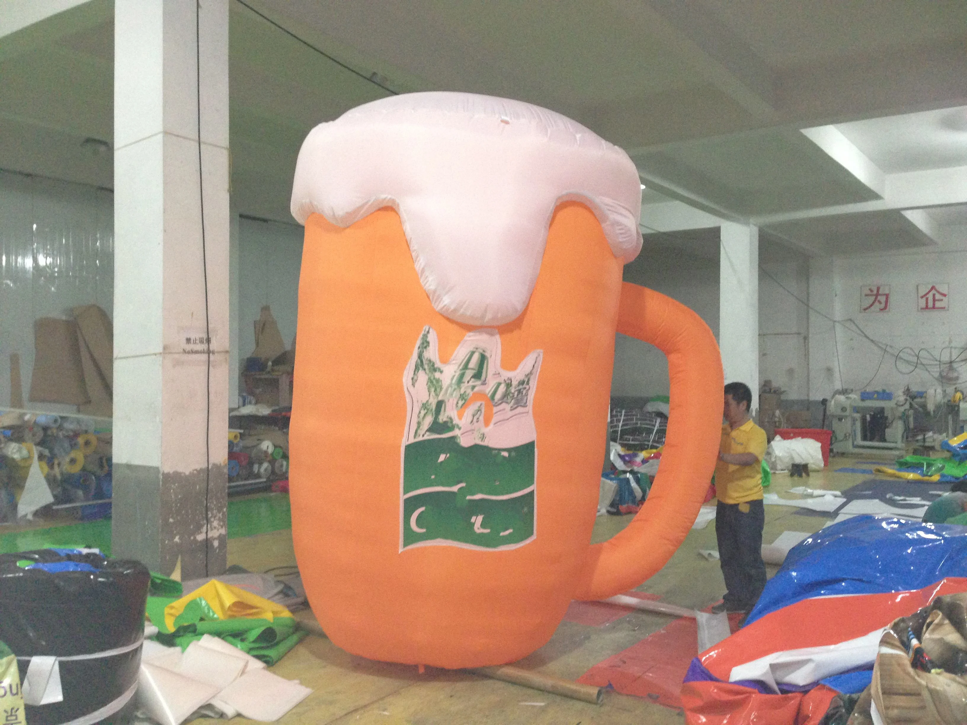 ustom-Inflatable-Advertising-Model-Inflatables-Building-Bottle-for ...