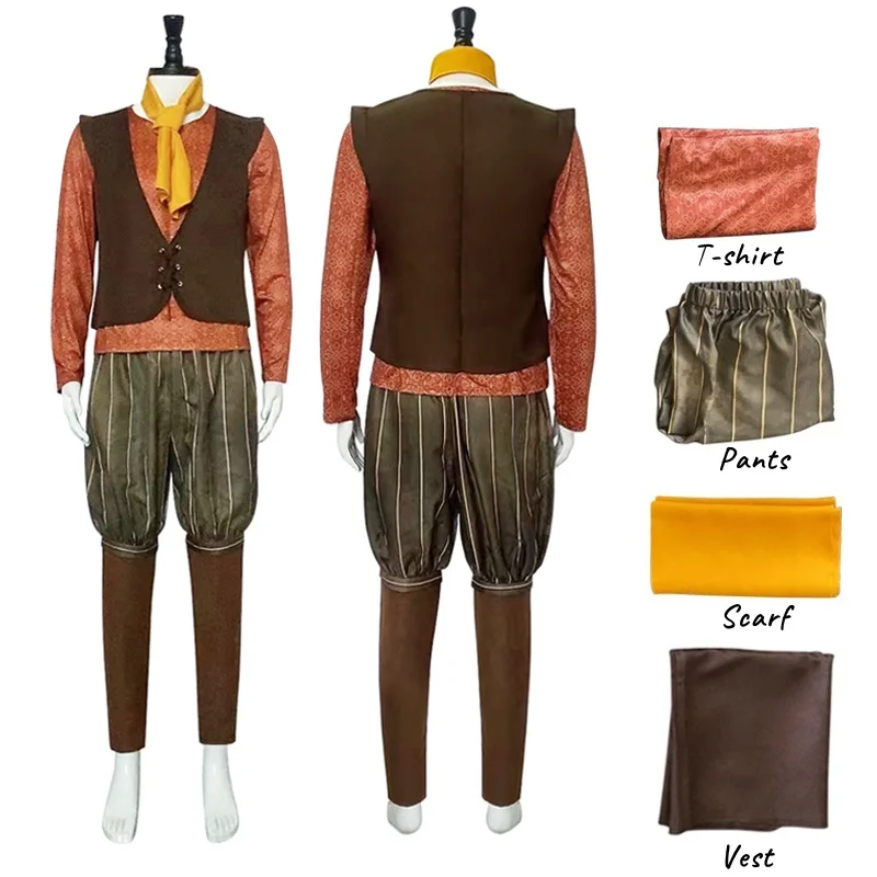Shrek Movie Rumpelstiltskin Cosplay Anime Monster 4 Costume King Dwarf ...