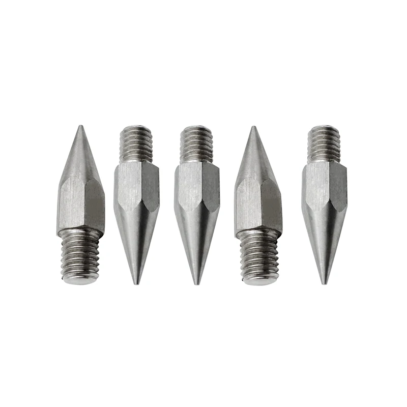 5pcs-NEW-Stainless-Steel-GPS-Pole-Tip-M10-Sharp-Point-Replacement-Tip ...