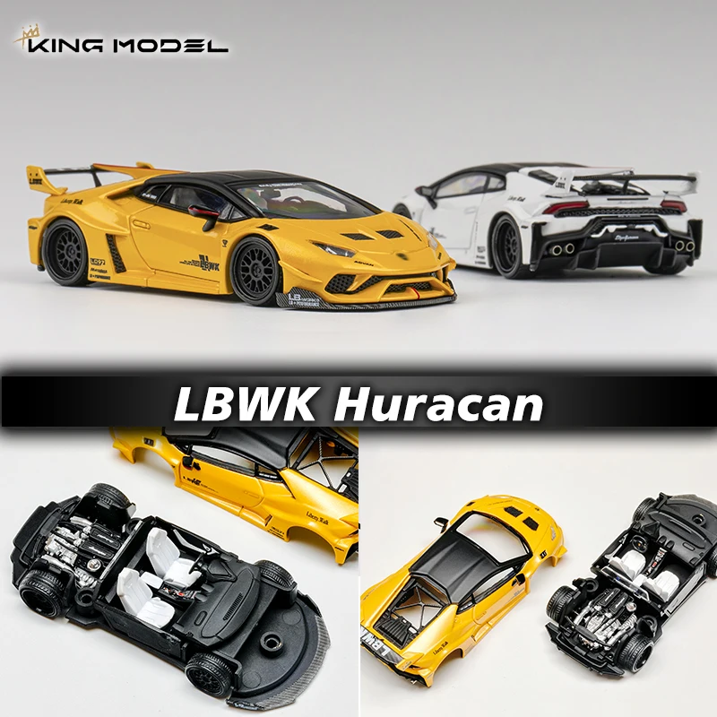 Preventa-King-1-64-LBWK-Huracan-cap-abierto-Diecast-Diorama-coche ...