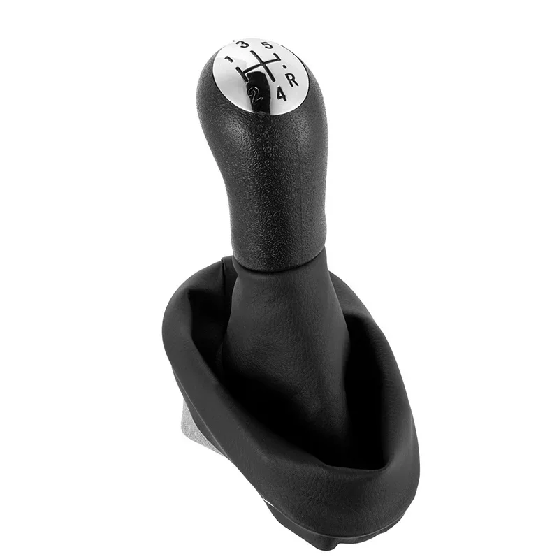 5 Speed Car Shift Gear Knob with Lever Gaitor Boot Cover for Renault ...