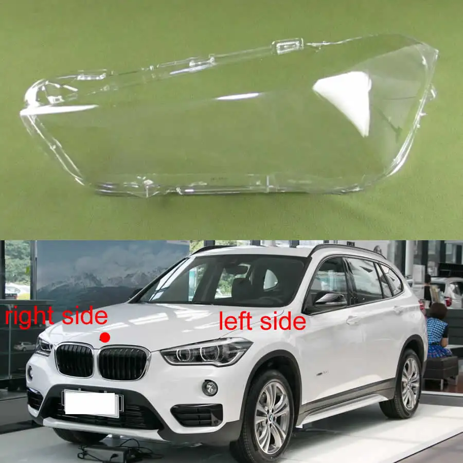 For BMW X1 2015 2016 2017 2018 Transparent Headlamp Cover Headlight ...