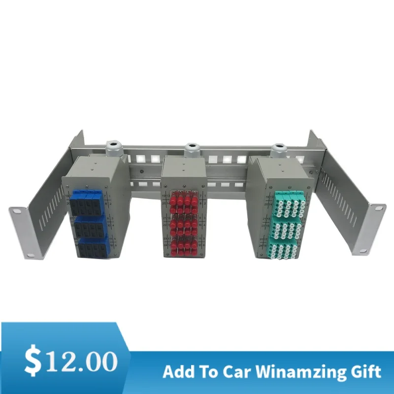 24-Port-DIN-Rail-Mount-Fiber-Distribution-Box-2-cable-Entries-Suitable ...