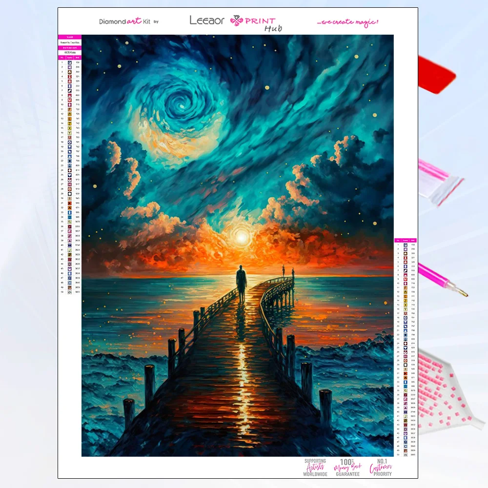 Landscape-Diamond-Painting-Night-City-Rhinestones-Mosaic-Needlework ...