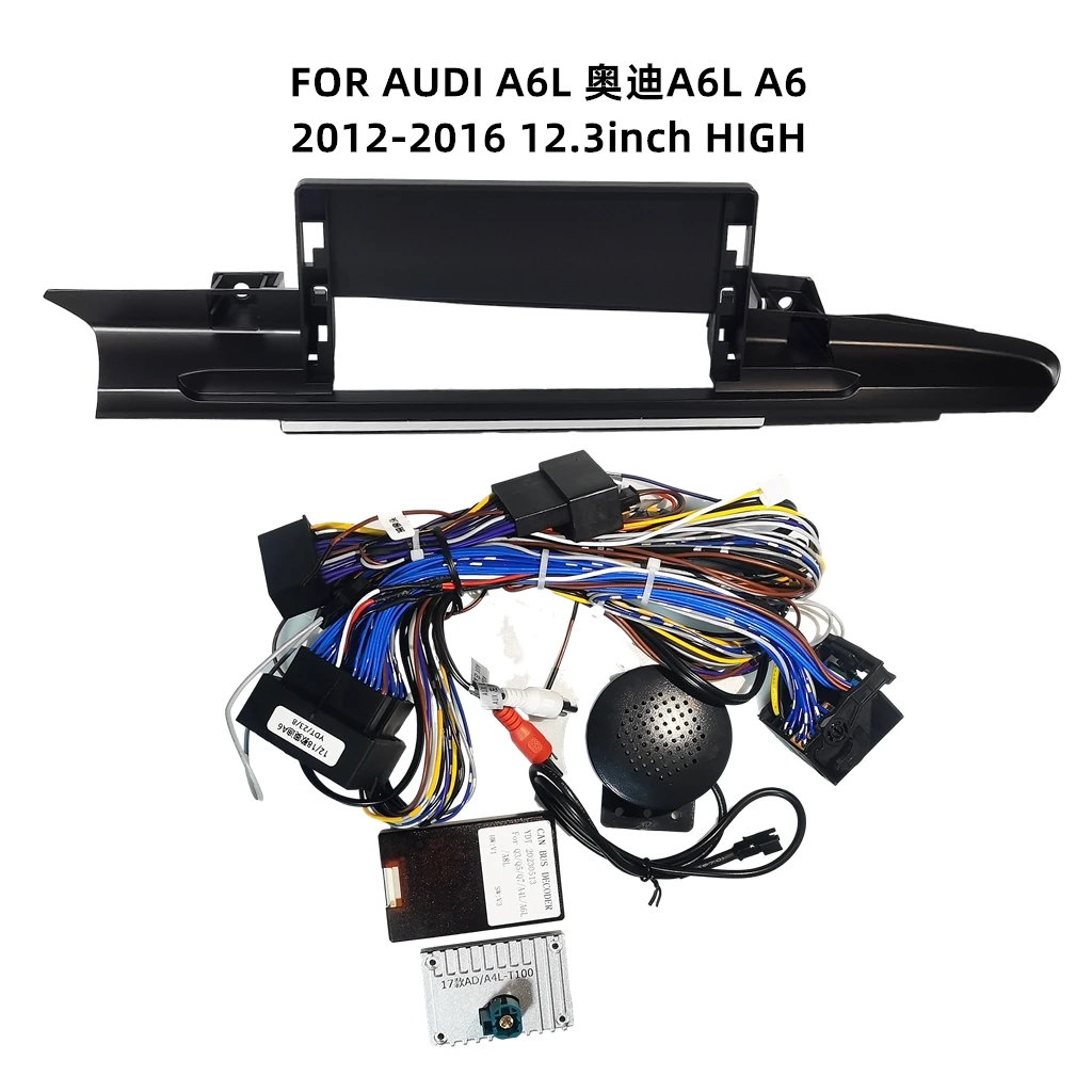 FOR-AUDI-16-18-A6L-2012-2016-A6-12-3inch-DVD-Android-Multimedia-Frame ...
