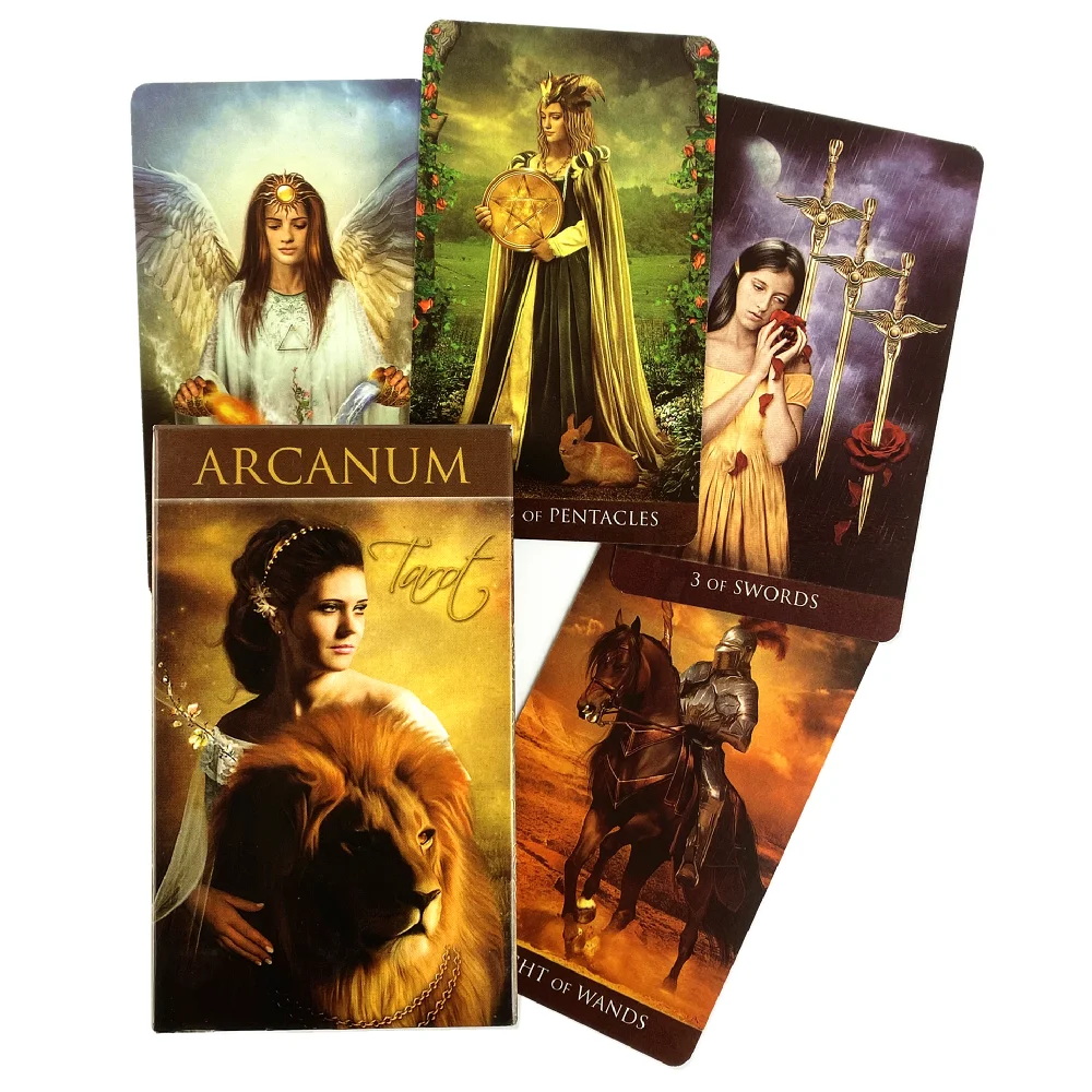 Arcanum-Tarot-Cards-English-Vision-Board-Games-For-Fate-Divination ...