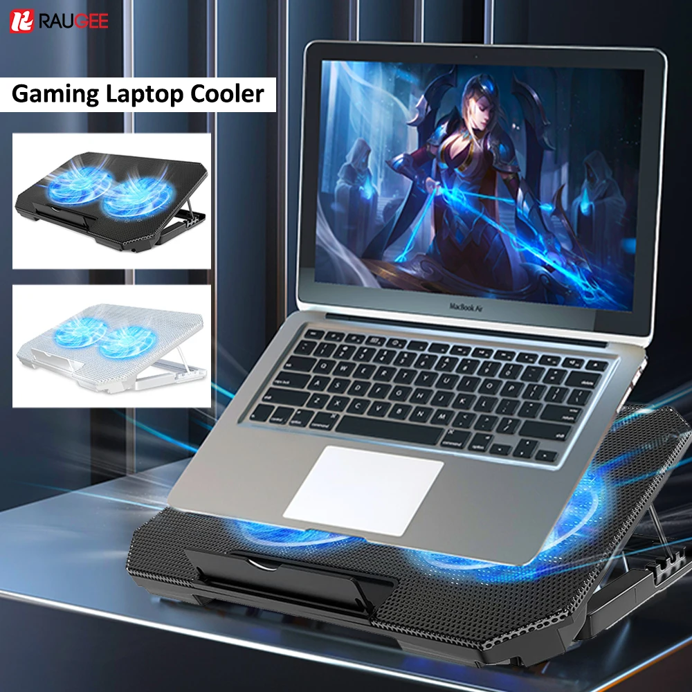Laptop Cooler For Macbook Air Pro Dell 13-17 inch Gaming Notebook ...