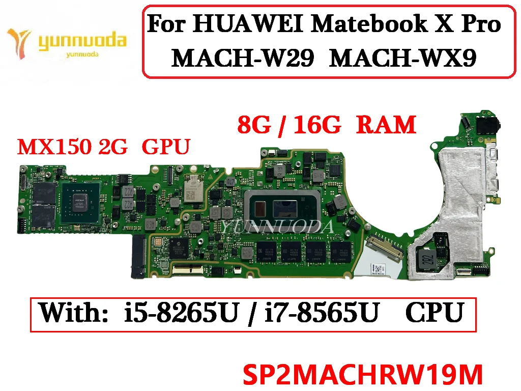 Placa-base-SP2MACHRW19M-para-HUAWEI-Matebook-X-Pro-MACH-W29-ordenador ...