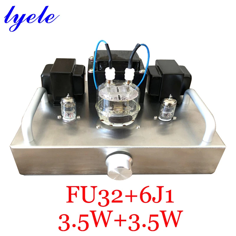 Lyele 오디오 Fu32 진공관 앰프 DIY 키트, Hifi 클래스 A 오디오 앰프, 싱글 엔드 홈 앰프, 3 단 밸런스 3.5W + 3.5W|앰프| - AliExpress
