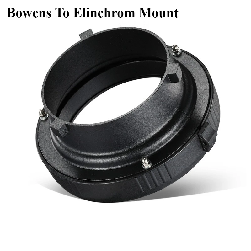 Bowens To Elinchrom Mount Ring Interchangeable Speedring Adapter Flash ...