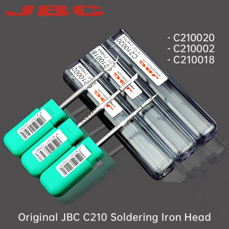 Original-JBC-C210-Soldering-Iron-Head-C210018H-C210002H-C210020H ...