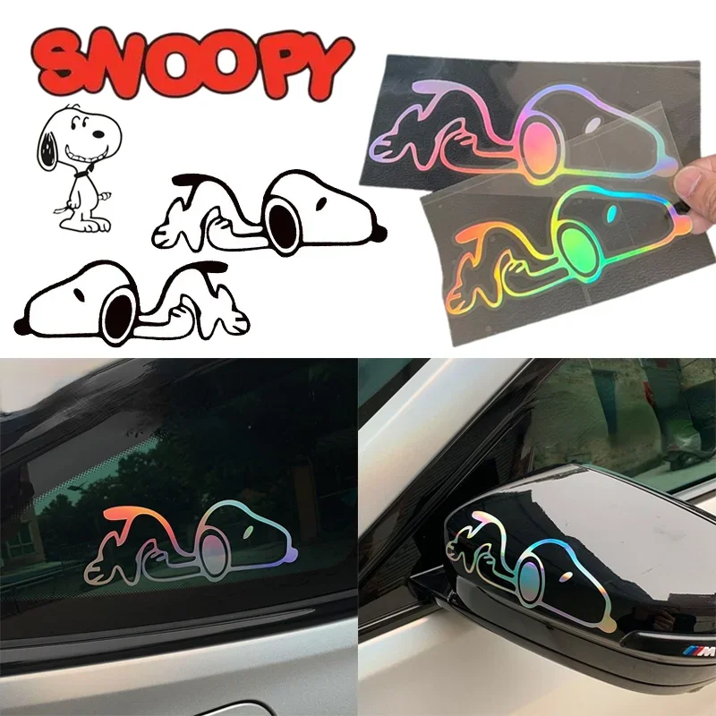 Kawaii-Snoopy-Car-Sticker-Animal-Styling-Stickers-Decoration-Covering ...