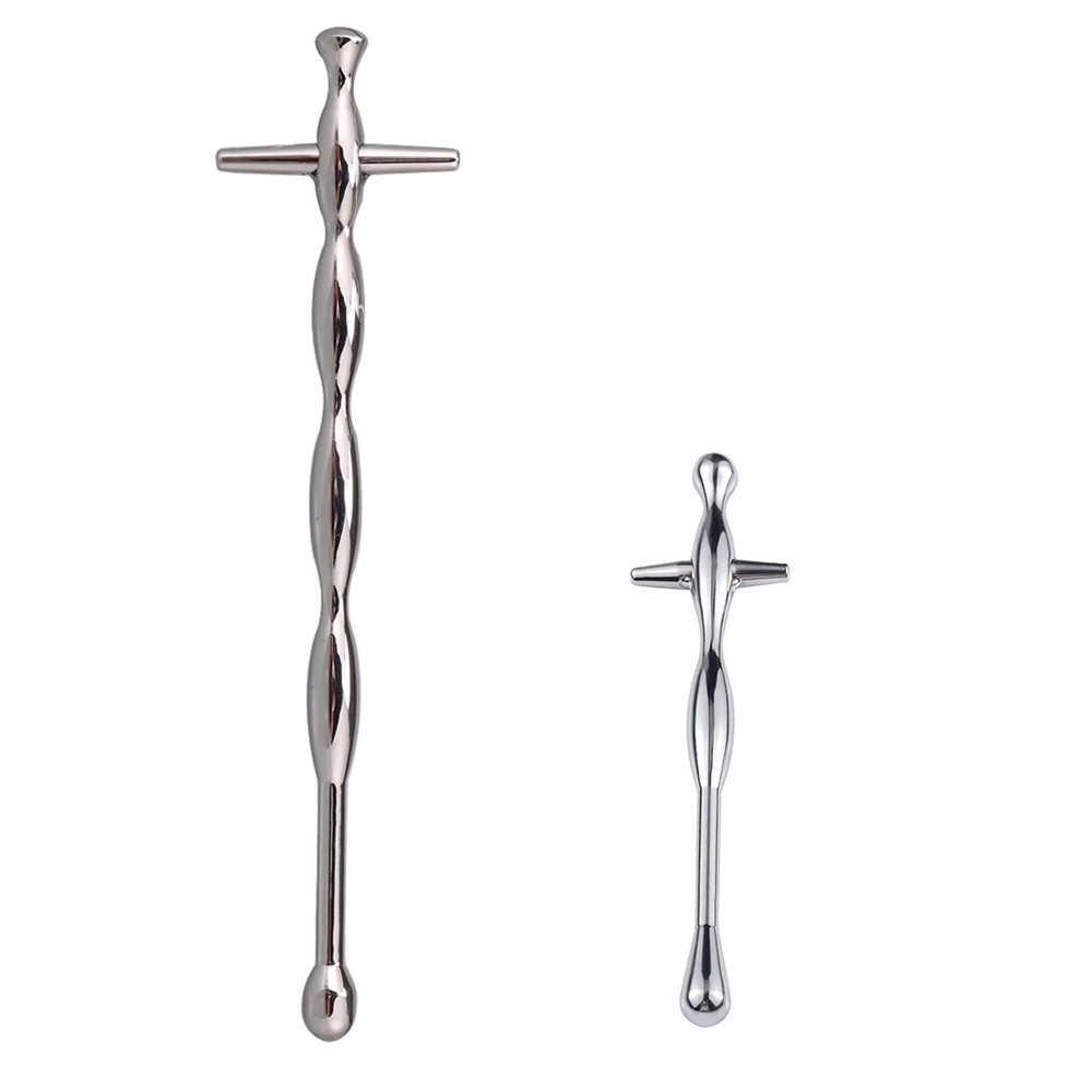 Male-Urethral-Toy-Cross-Block-Stainless-Steel-Penis-Plug-Prostate ...