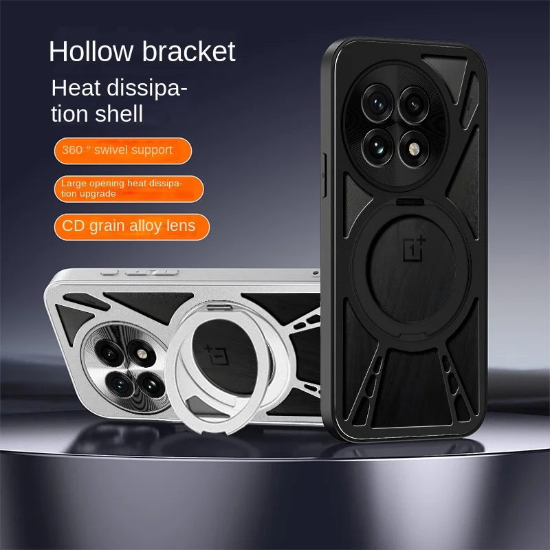 Чехол из твердого сплава с кольцевой подставкой для OnePlus 13 ...