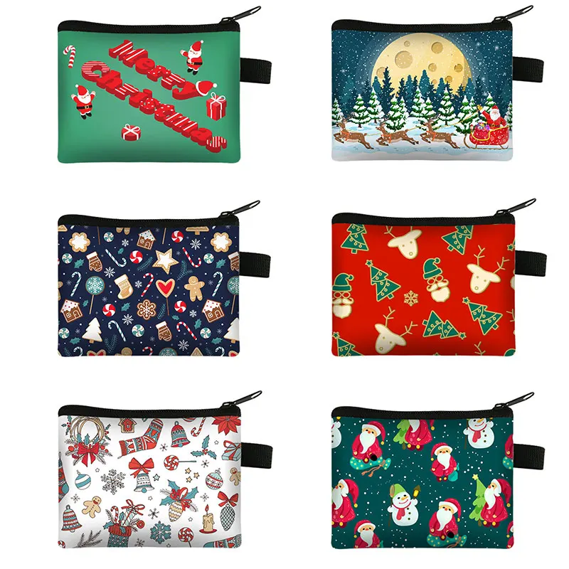 Merry-Christmas-Coin-Purse-Anime-Santa-Claus-Wallets-Credit-ID-Card ...