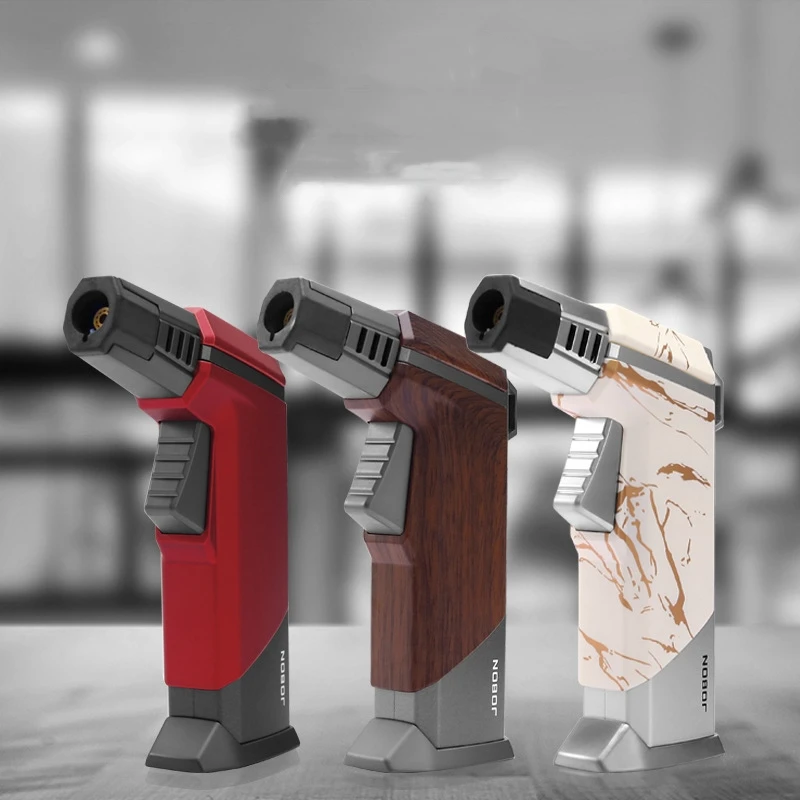 JOBON-Metal-Windproof-High-Temperature-Blue-Jet-Flame-Gas-Lighter ...