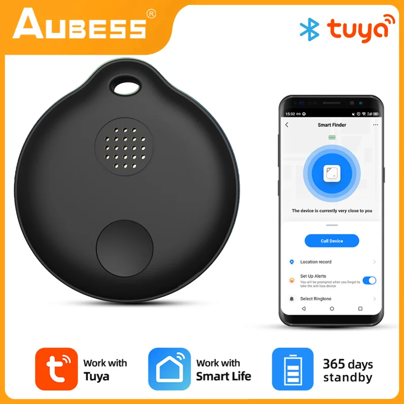 Tuya/Smart Life Bluetooth APP Smart Tags Key Anti lost Device Pet Anti ...