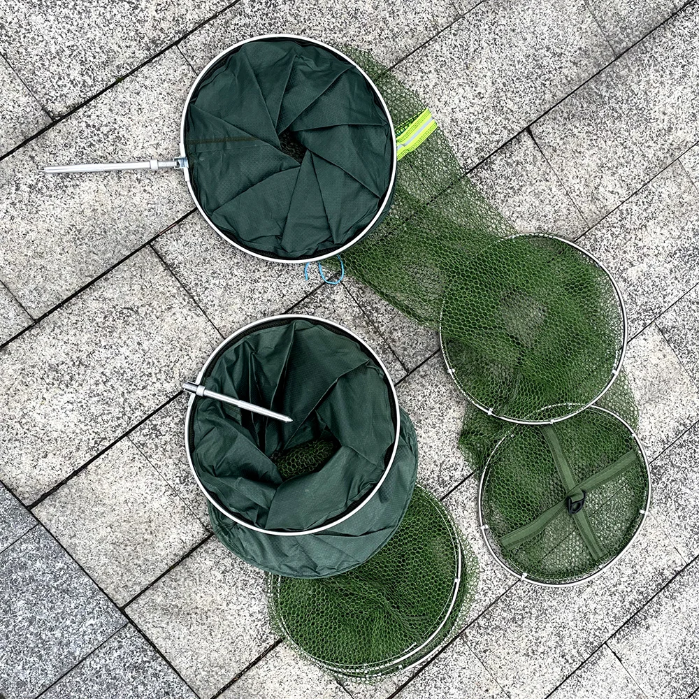 1-7-3-0M-Portable-Fishing-Net-Fish-Storage-Fishing-Accessories-Steel ...
