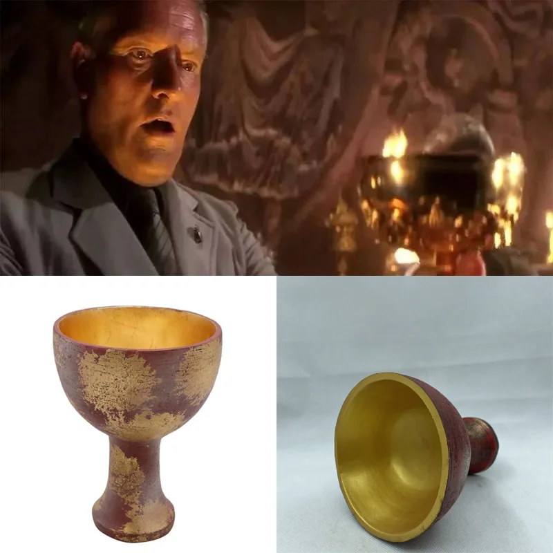 Indiana Jones Holy Grail Cup Replica Props Resin Crafts for Halloween ...