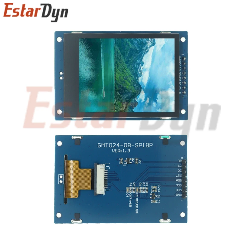 2.4″ inch 240*320 SPI TFT LCD Module Display Screen with ST7789 Driver – Ktechnics Systems
