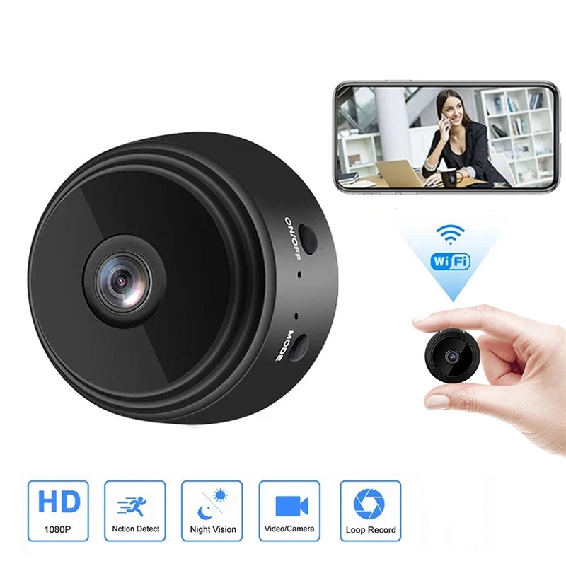 A9 Mini Camera 1080P HD Wifi Camera Night Security Protection IP Camera ...