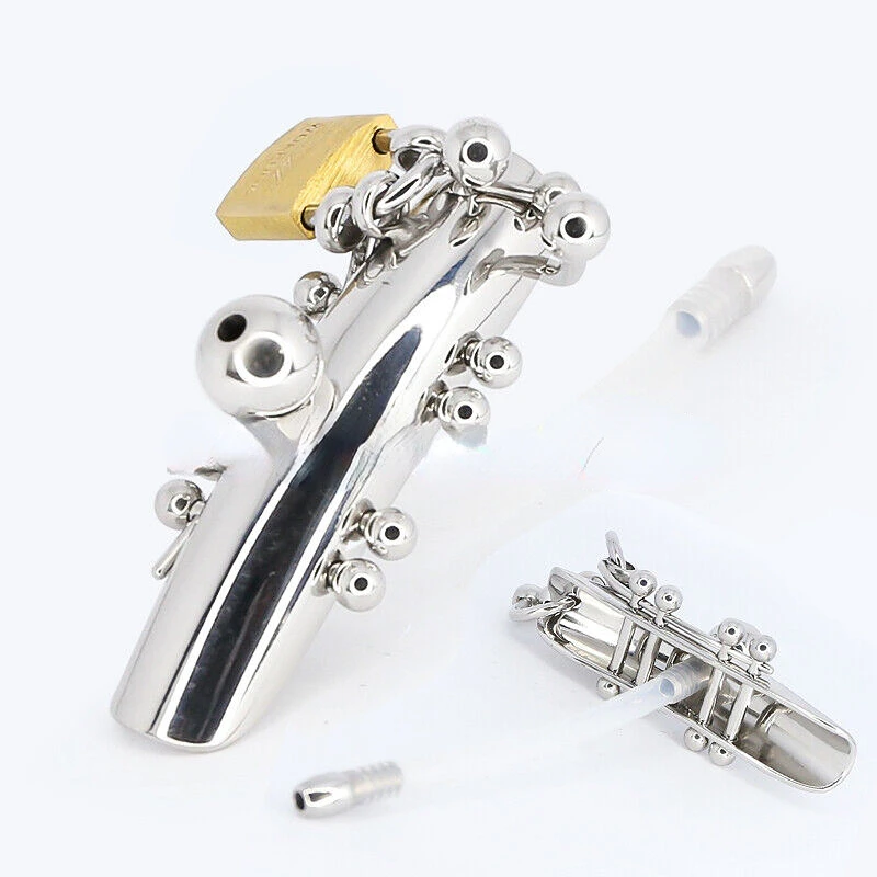 Stainless-Steel-Female-Chastity-Belt-Device-Private-Parts-Lips ...