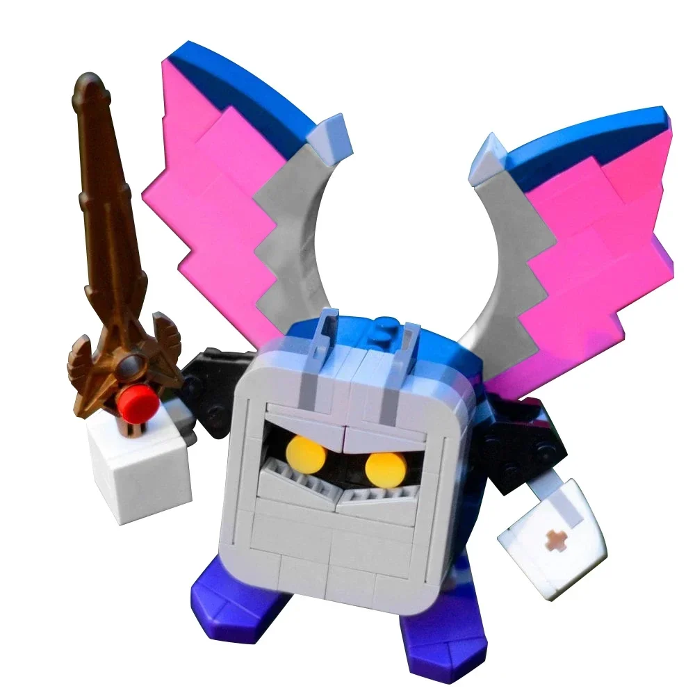 Moc-Cartoon-Cute-Character-Kirbys-Meta-Knight-Figure-Building-Blocks ...