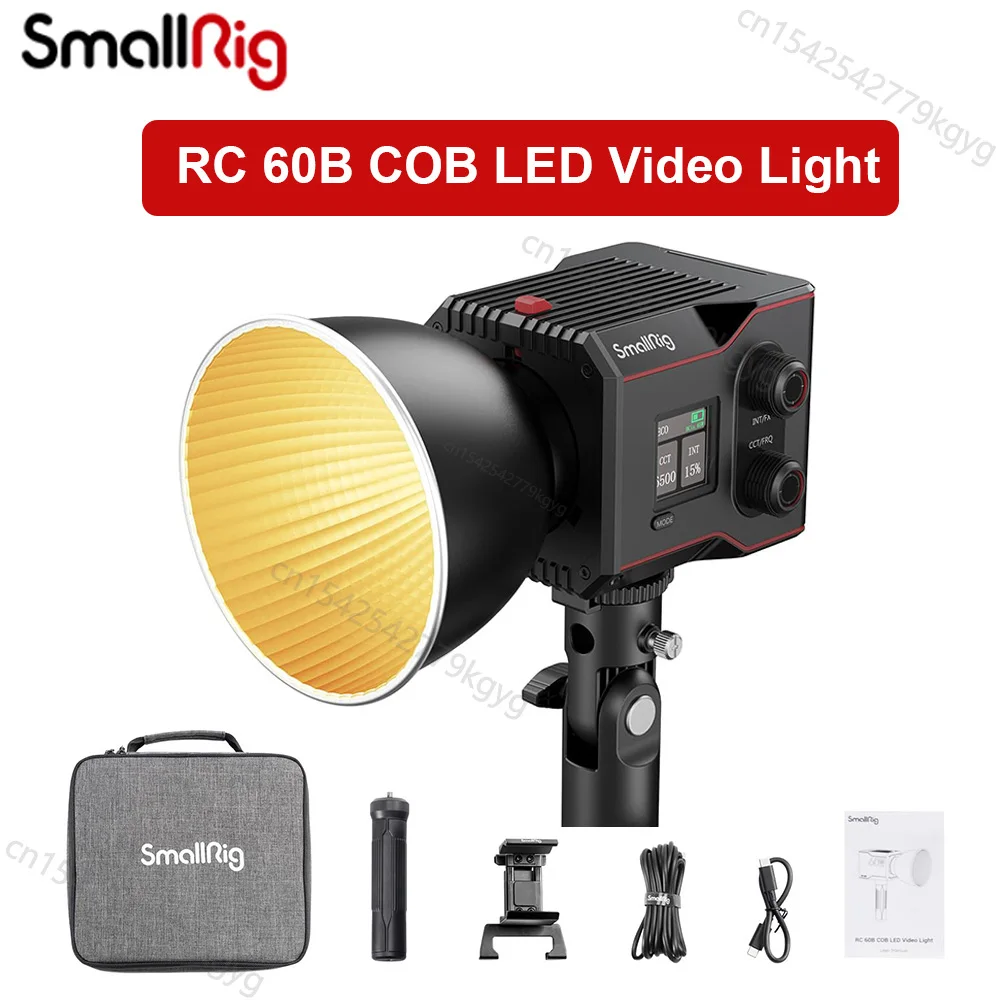 SmallRig-RC-60B-RC60B-COB-LED-Video-Light-Lightweight-60W-CCT-Portable ...
