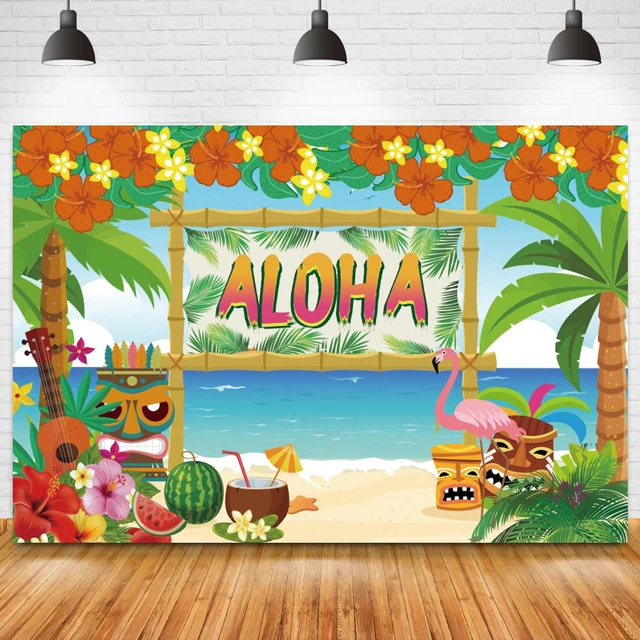 Luau Backdrop