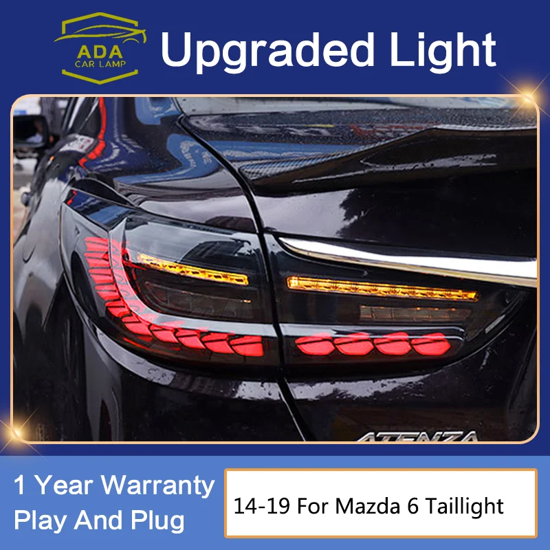 Car-Lights-For-Mazda-6-Atenza-2013-2018-Mazda-6-LED-Taillight-M4-GTS ...
