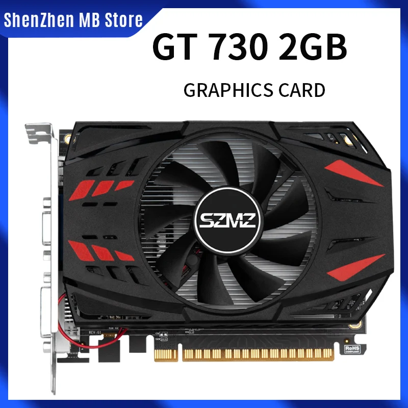 JINGSHA GT 730 2GB Graphics Card NVIDIA Gt730 2GB GPU,DDR3
