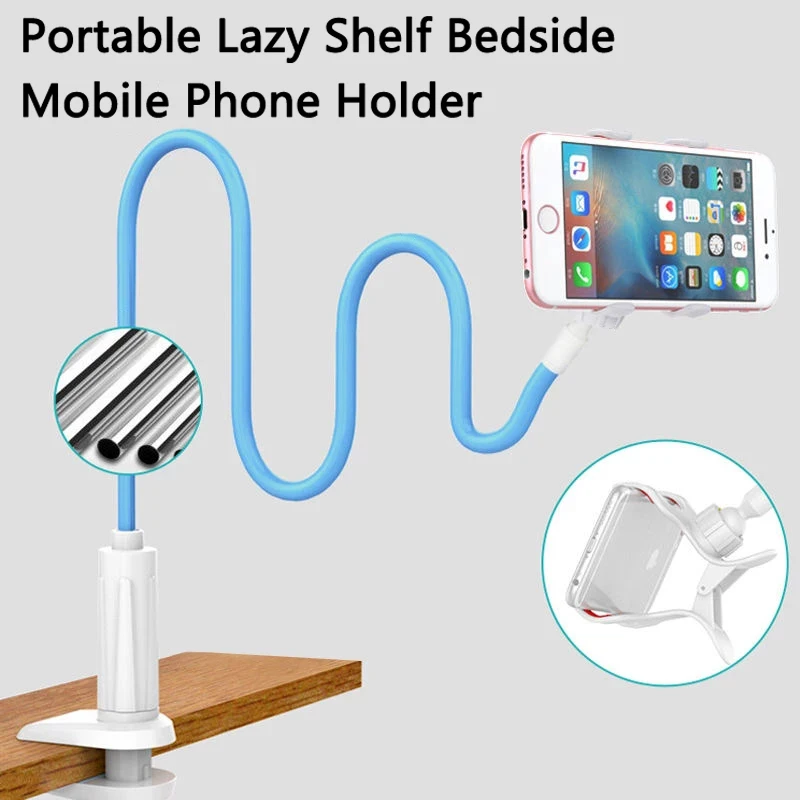 Portable-360-Mobile-Phone-Holder-Stand-Clip-Flexible-Lazy-Bed-Desktop ...
