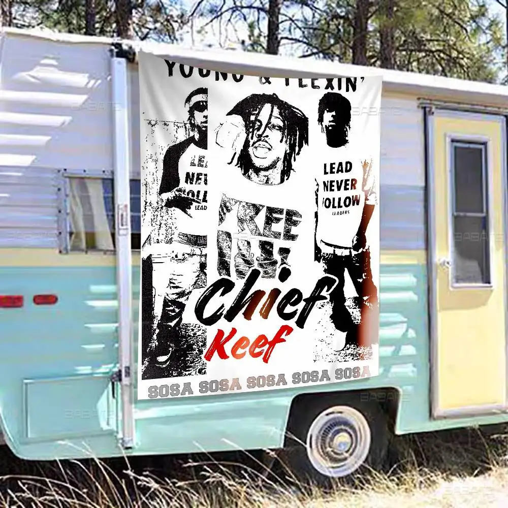 C-Chief K-Keef Large Size Shop Art Promotion Advertising Booth Flag ...