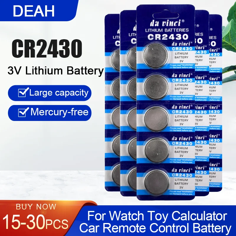 CR2430-CR-2430-DL2430-BR2430-KL2430-3V-Lithium-Battery-For-Car-Remote ...